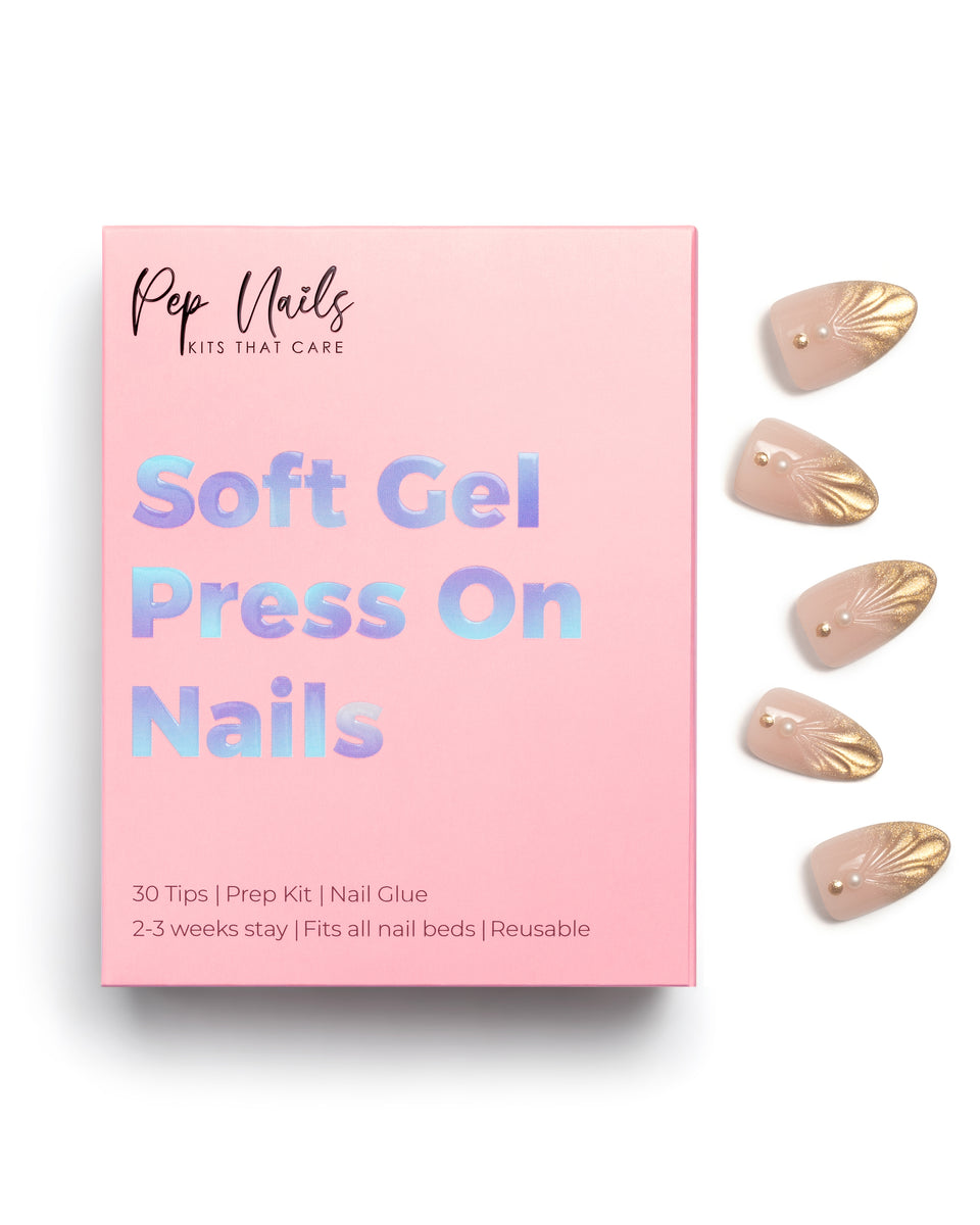 3D Soft Gel Nails Press On Nails Stick On Nails Fake Nails Artificial ...