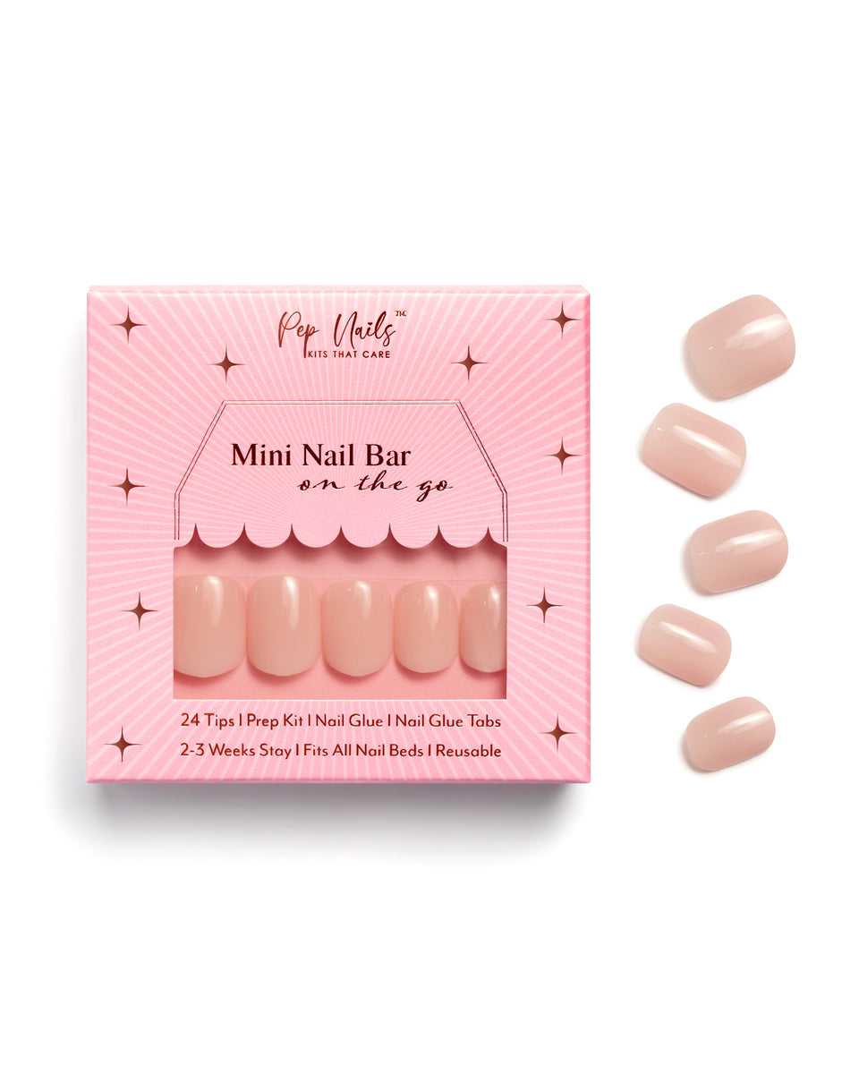 Pep Nails Natural Nails Nude Nails Press On Nails Stick On Nails
