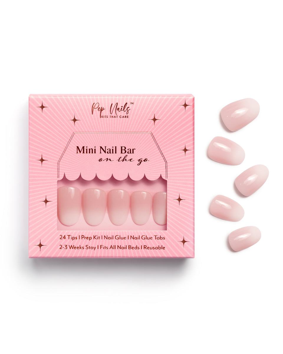 Ombre Nails Press On Nails Stick On Nail French Nails | Pep Nails